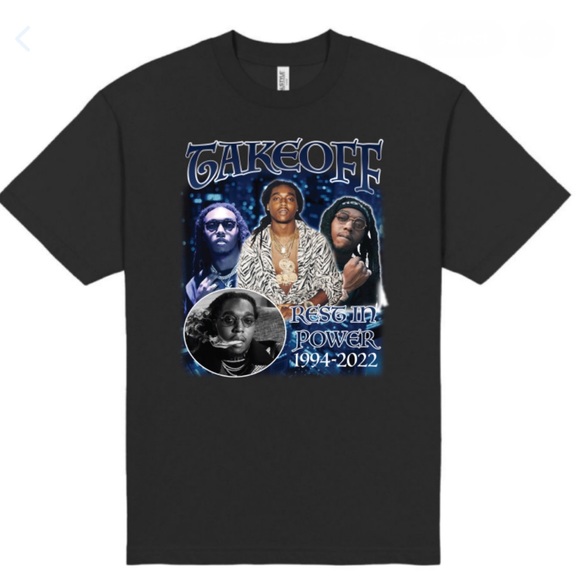 Shirts | Takeoff Rip T Shirt New S5xl Migos Tee 223 Fast Shipping ...